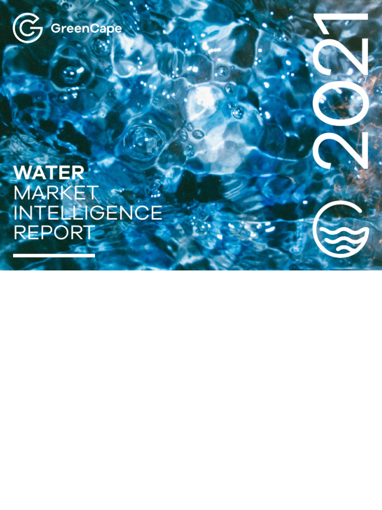 Water Market Intelligence Report Water - Mir - 2021 - 31 - 3 - 21-3 | PDF | Sanitation | Water ...