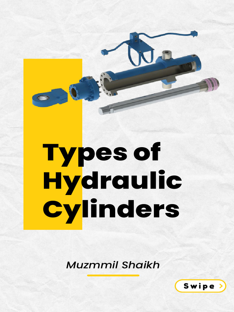 Types of Hydraulic Cylinder | PDF