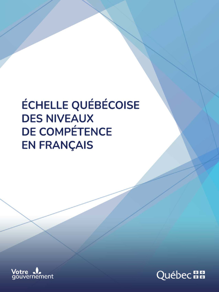 Échelle Québécoise | PDF