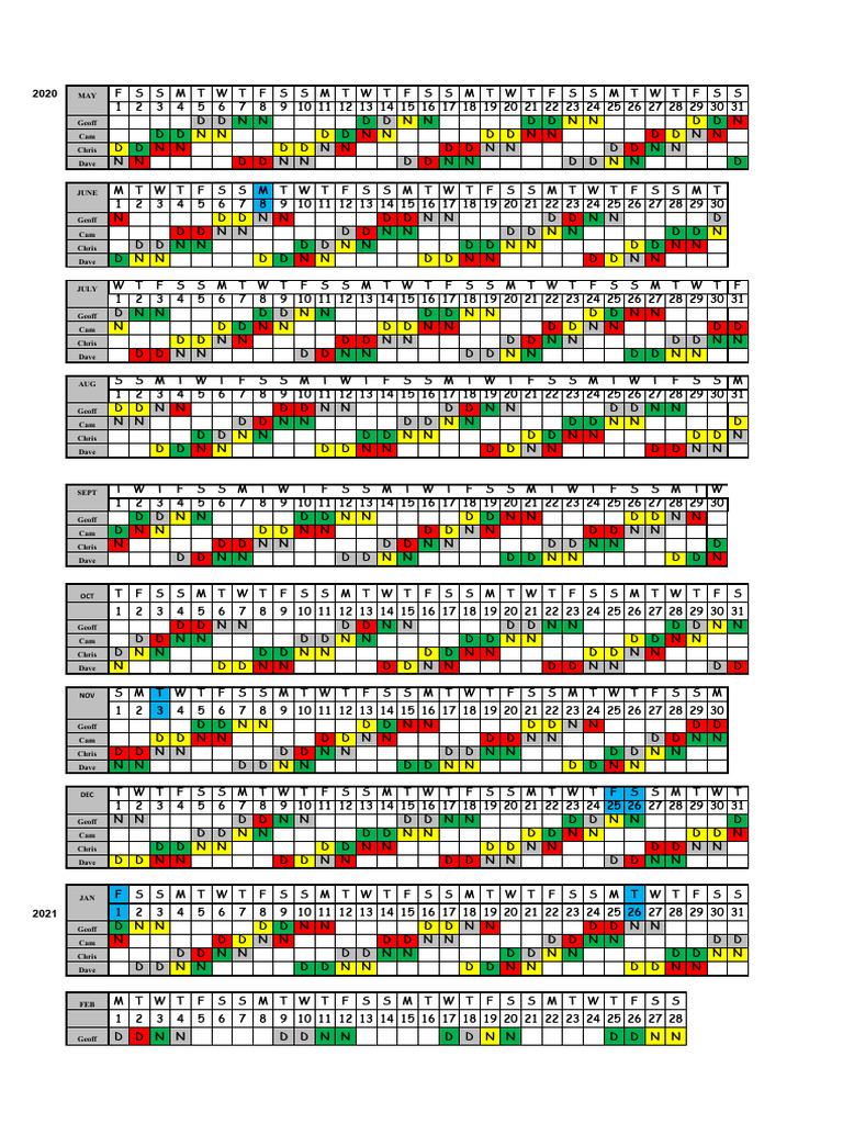 Supervisor Roster 2020-2023 | PDF