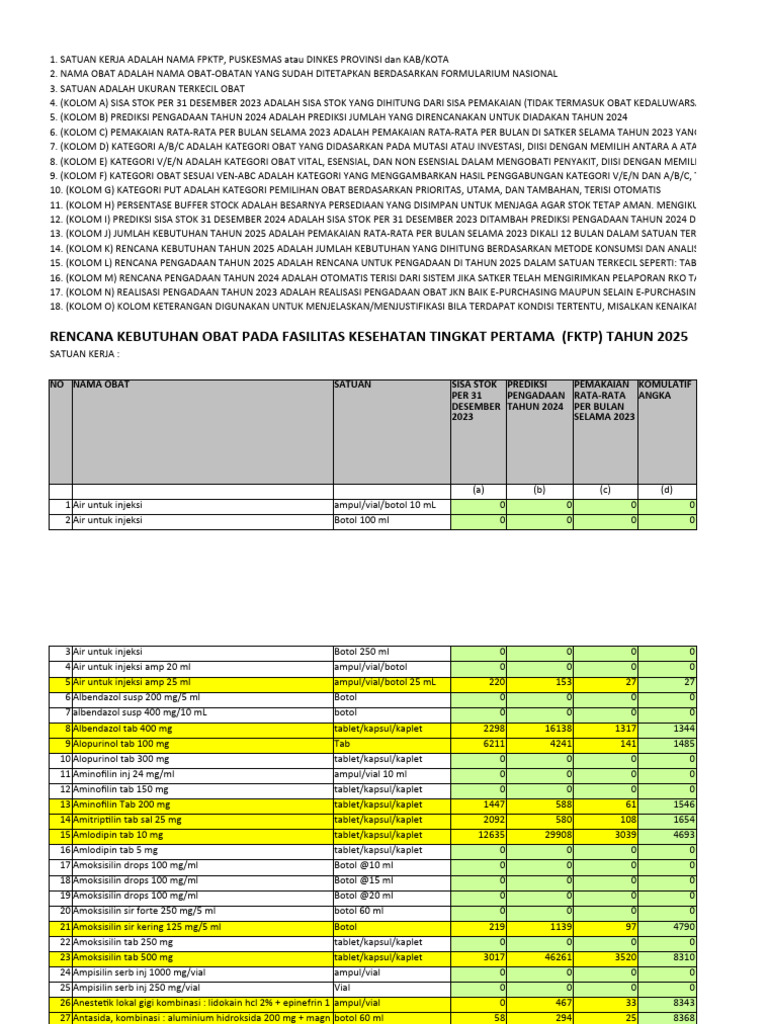 Form Rko 2025 Terisi Abcven | PDF