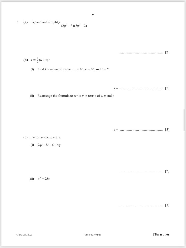 Emaths 2023 FM 42 (Chapter1+2) | PDF