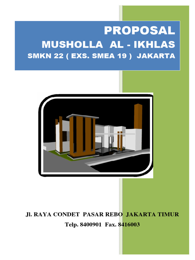 Proposal Musholla 22 | PDF
