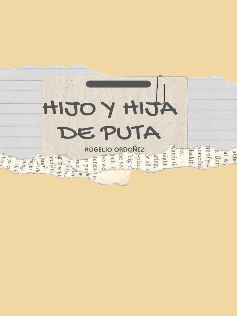 Lesson 5 Hijo Y Hija de Puta | PDF