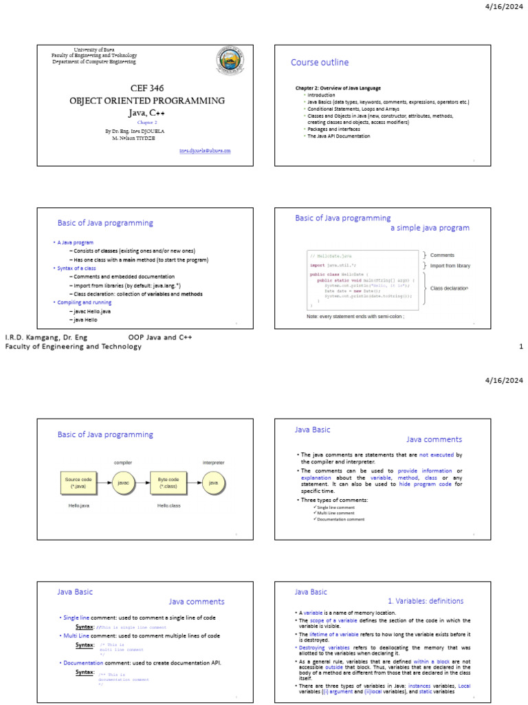 Actual Chap2 Pdf Class Computer Programming Method Computer Programming