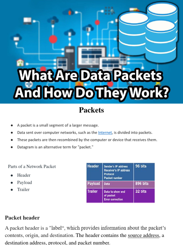 Packet Switiching and USB | PDF | Network Packet | Computer Network