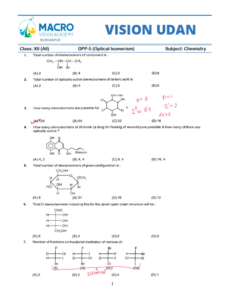 Dpp-5 Organic Chemistry | PDF