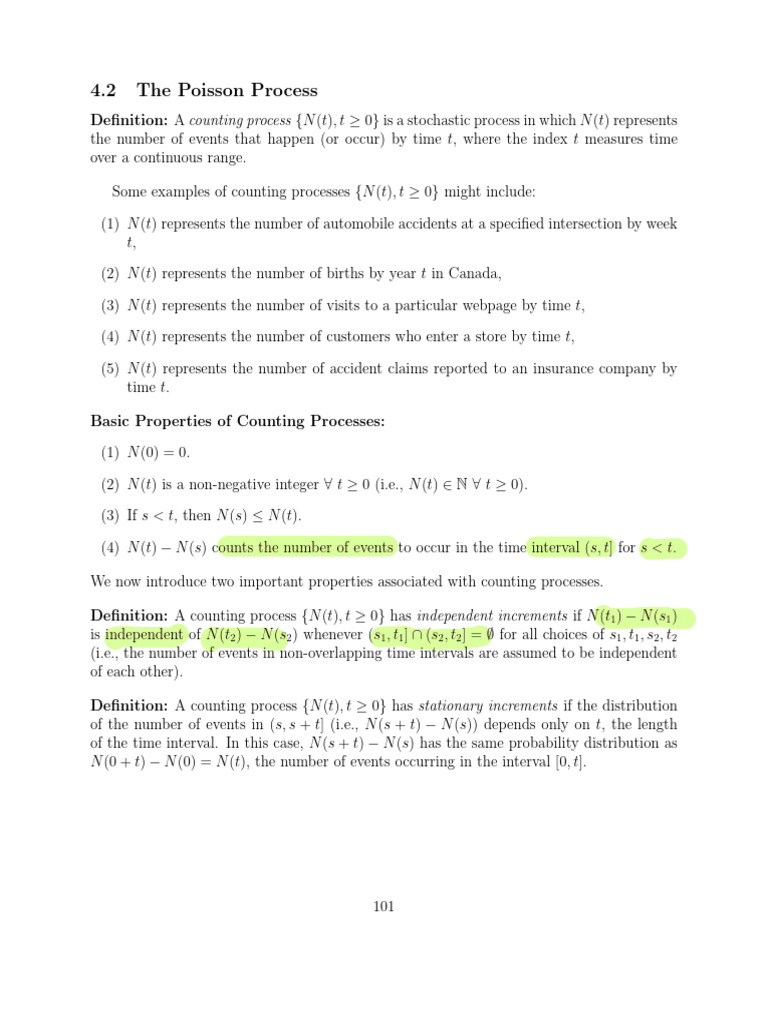 The Exponential Distribution and The Poisson Process (Part 2) | PDF ...