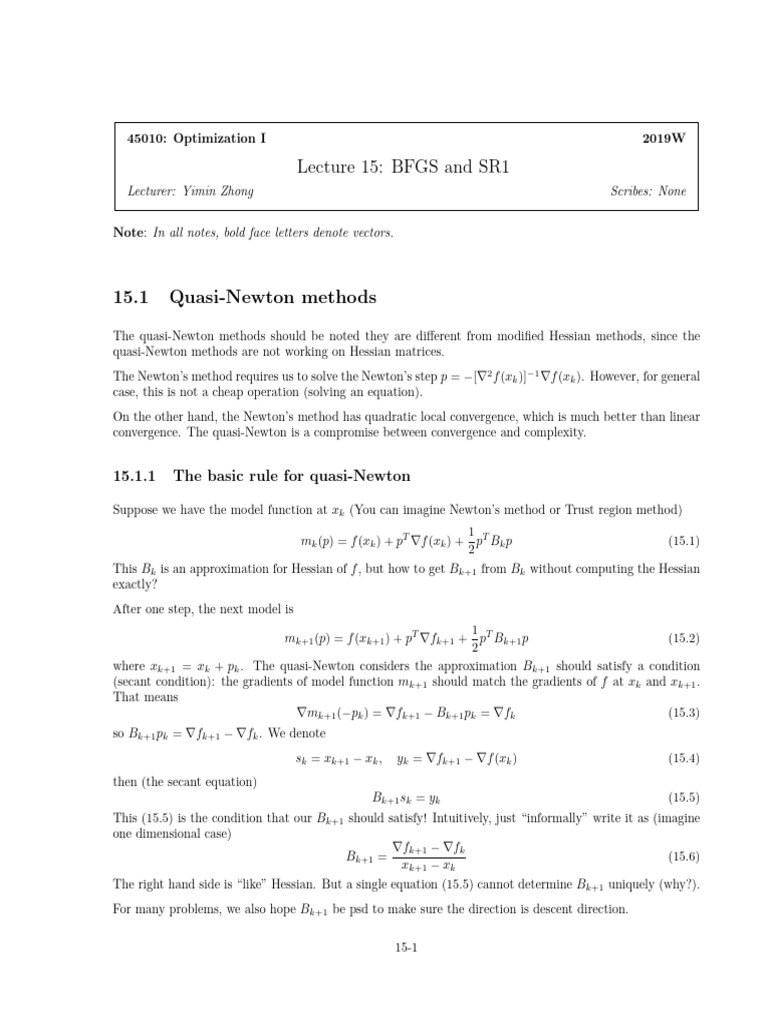 Lecture15 | PDF | Mathematics Of Computing | Algorithms