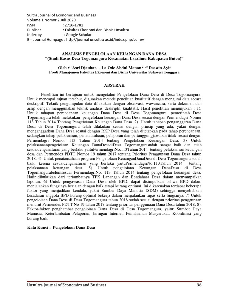 Artikel | PDF | Bisnis | Ilmu Sosial