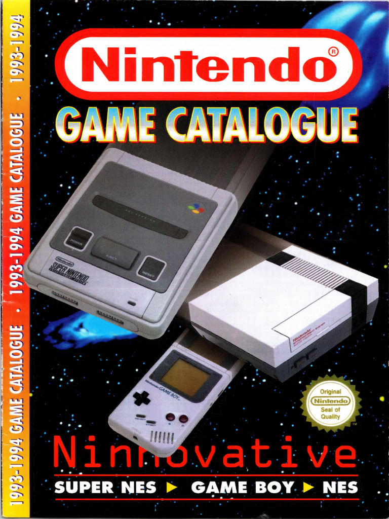 Nintendo Game Catalogue (UK, 1993-1994) | PDF | Nintendo | Gaming