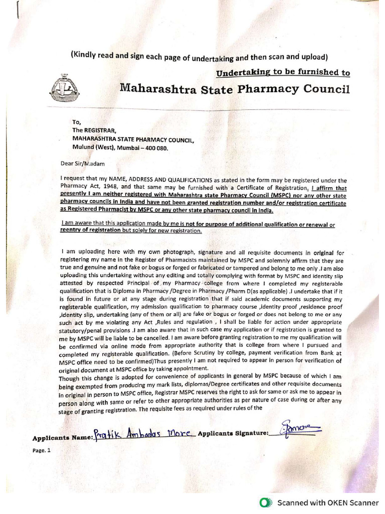 Undertaking Licence-Compressed | PDF