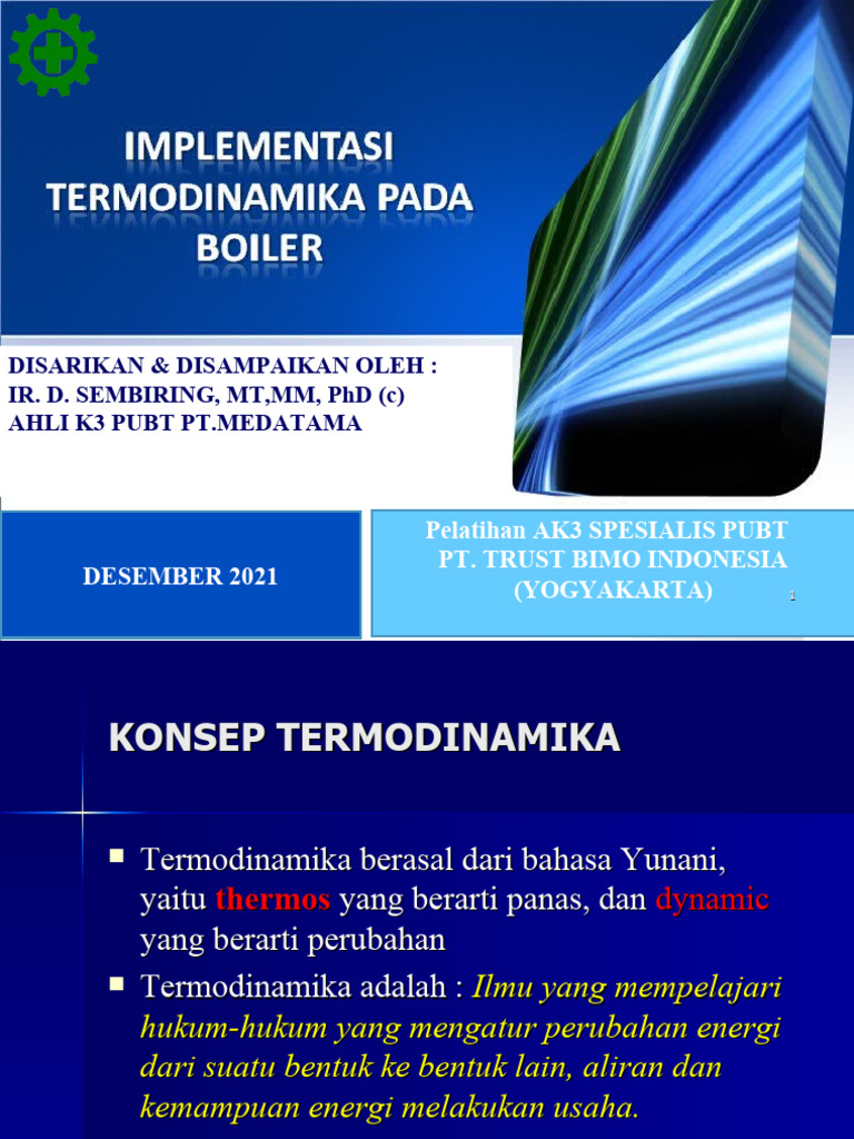 Manfaat dan Prinsip Termodinamika | PDF | Sains & Matematika | Teknologi & Rekayasa