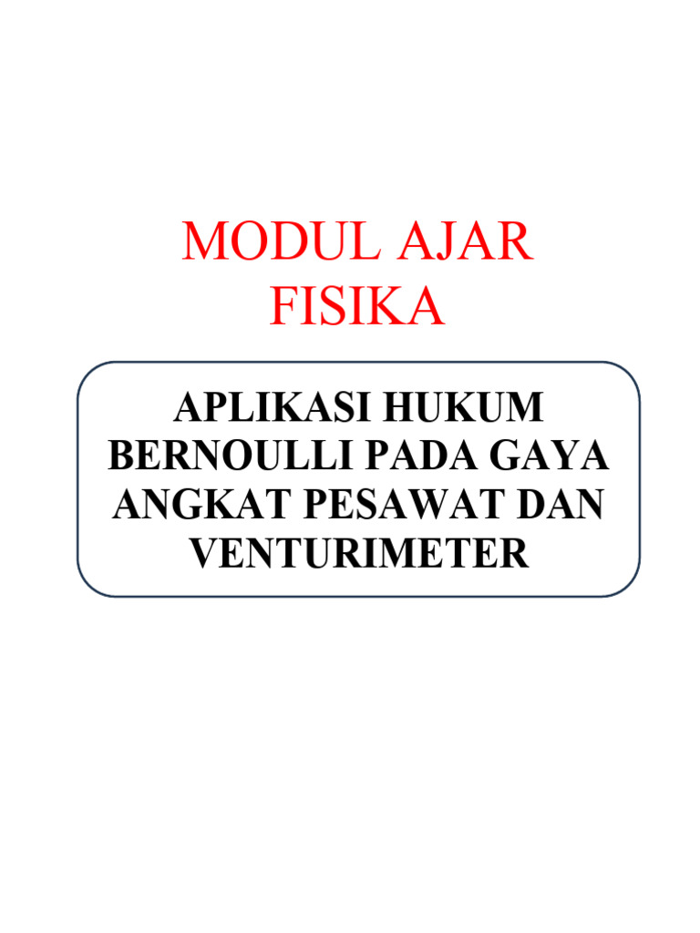 Modul Ajar Fisika GHS | PDF