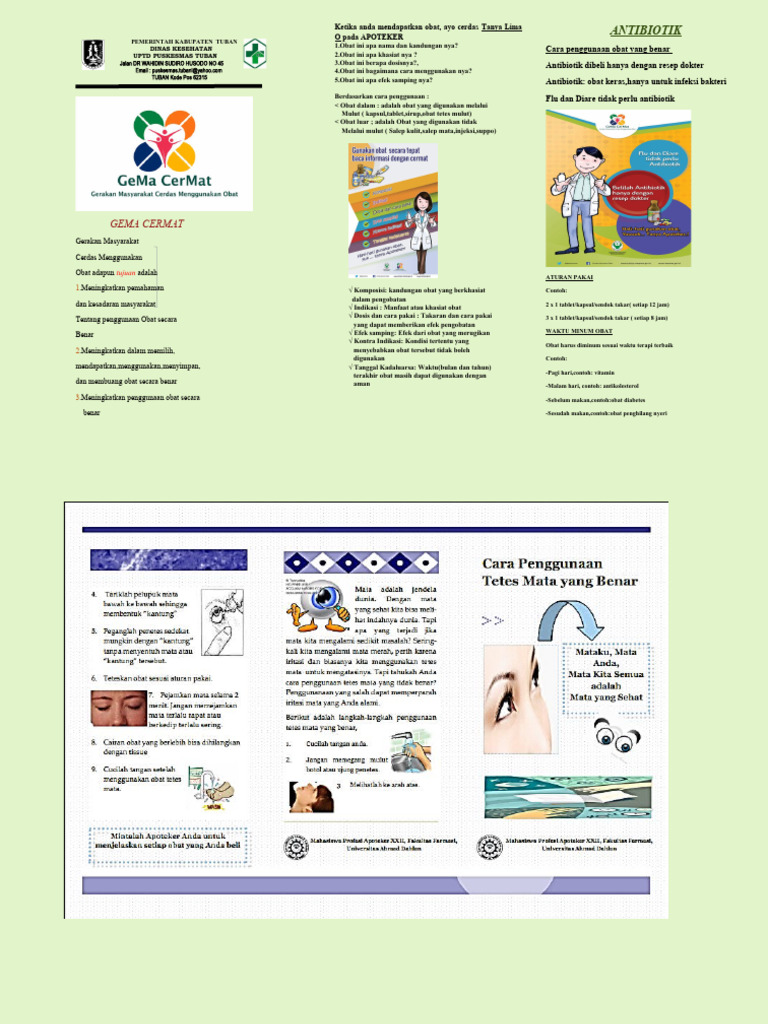 Leaflet Gema Cermat Ok | PDF | Kesehatan Holistik