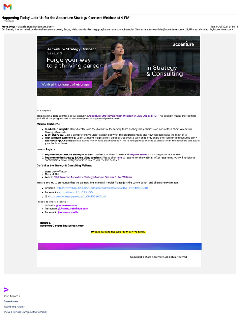 Gmail - Happening Today! Join Us For The Accenture Strategy Connect ...