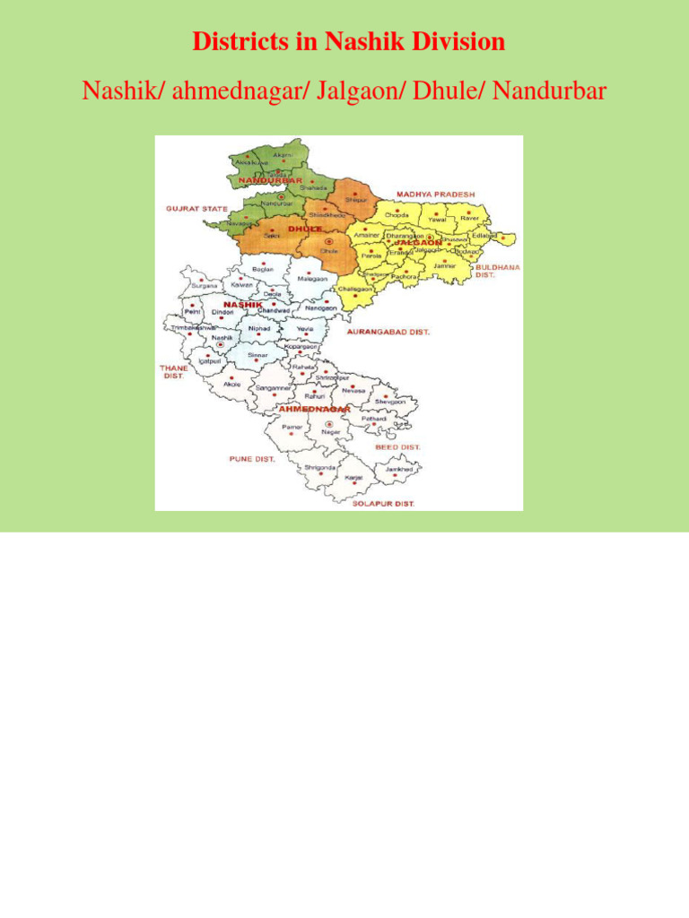 Nashik Division Tourism Circuits | PDF | Tourism | Hotel
