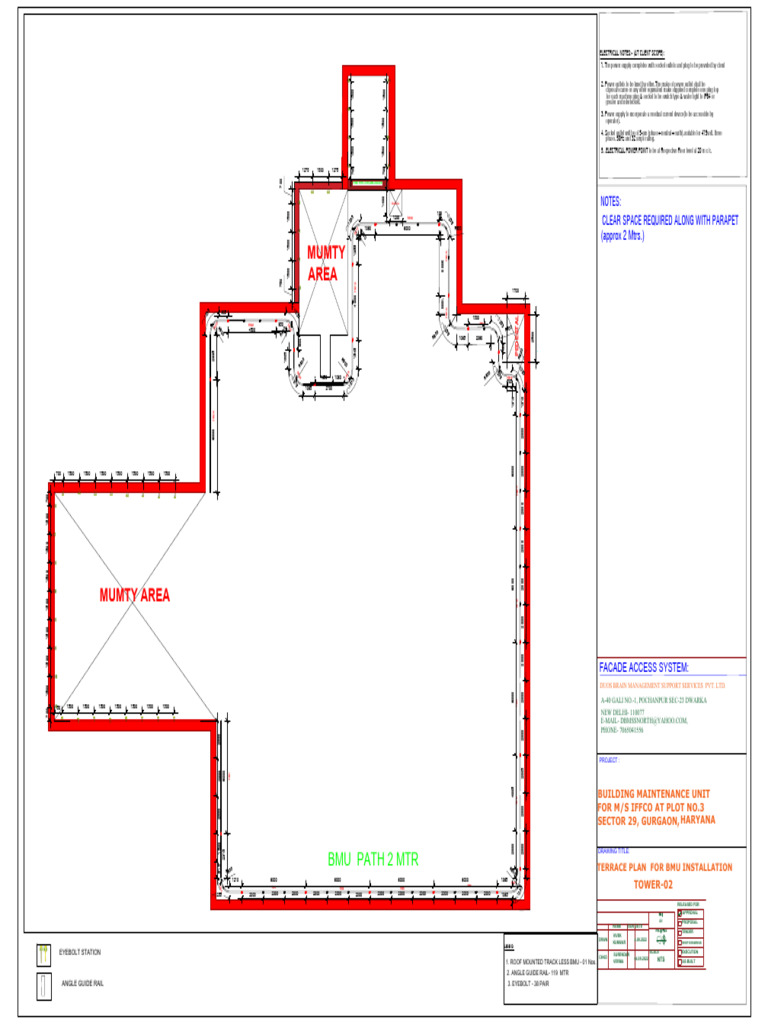 Iffco Tower Layout For Bmu-Model L2 | PDF | Ac Power Plugs And Sockets ...