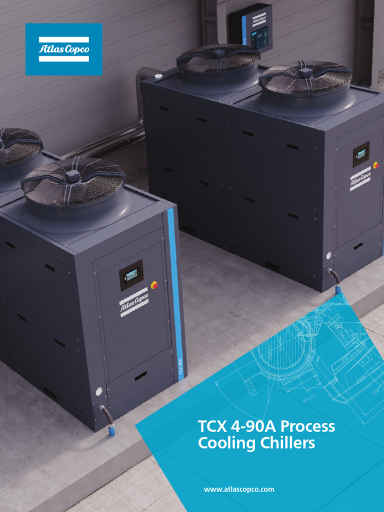 Industrial Chillers Brochure | PDF | Heat Exchanger | Electromechanical ...