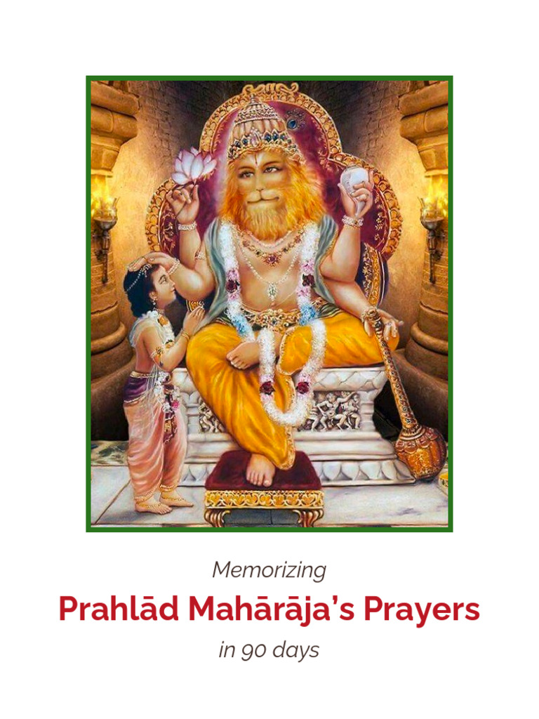 Prahlad Maharaj Prayers - 240403 - 122913 | PDF