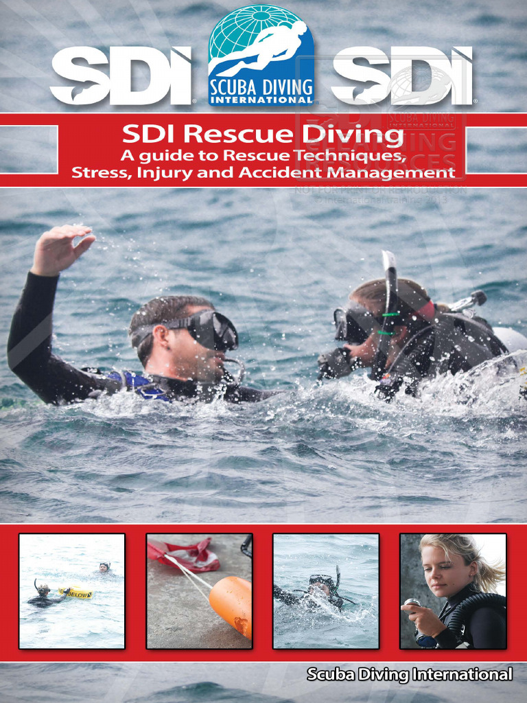 SDI Rescue Diver Manual | PDF | Scuba Diving | Underwater Diving