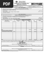 BIR Form 2307 Updated AUG 2023 | PDF | Payments | Taxes