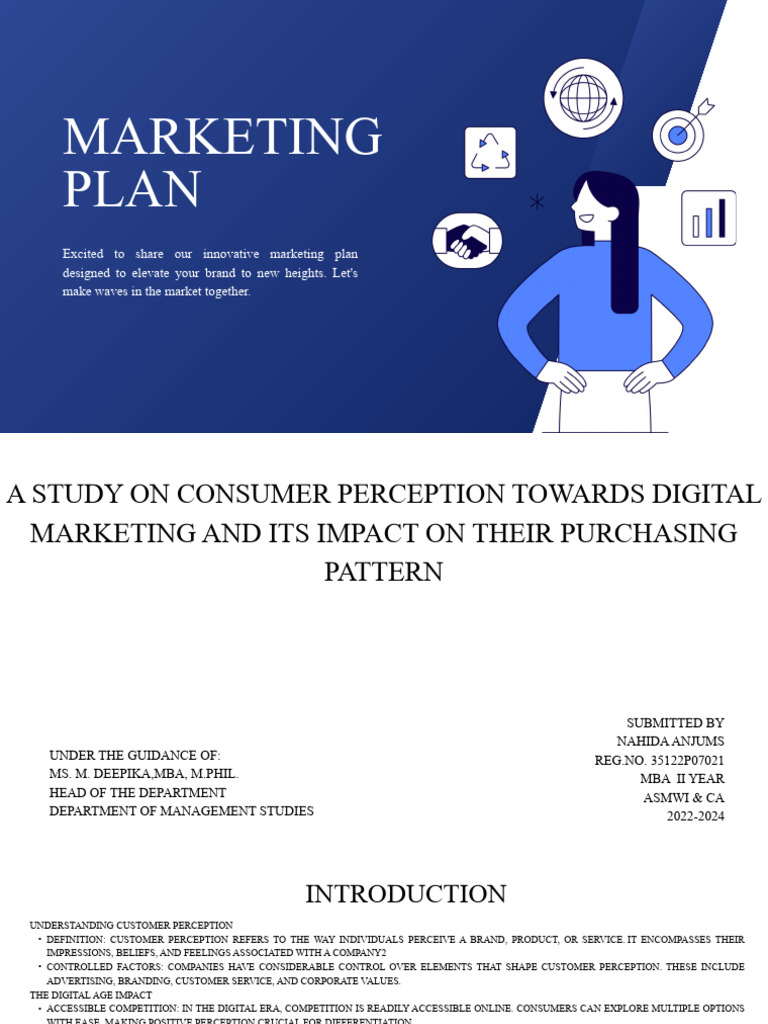 A Study On Consumer Perception Towards Marketing and Its Impact On ...