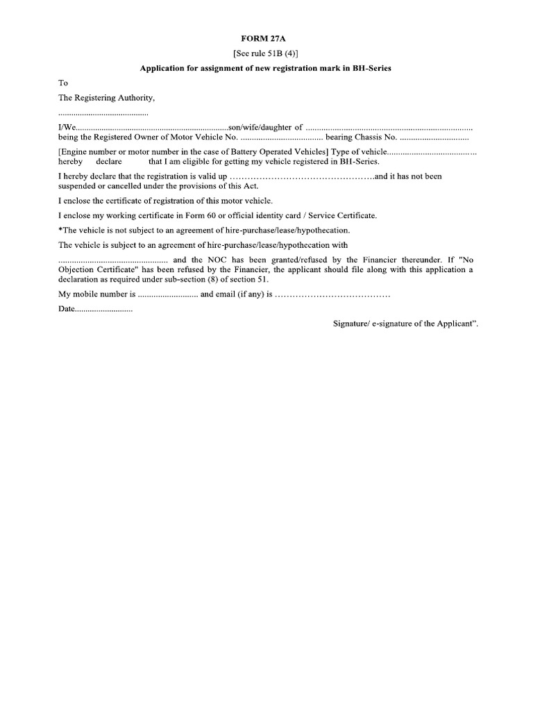Form 27A | PDF