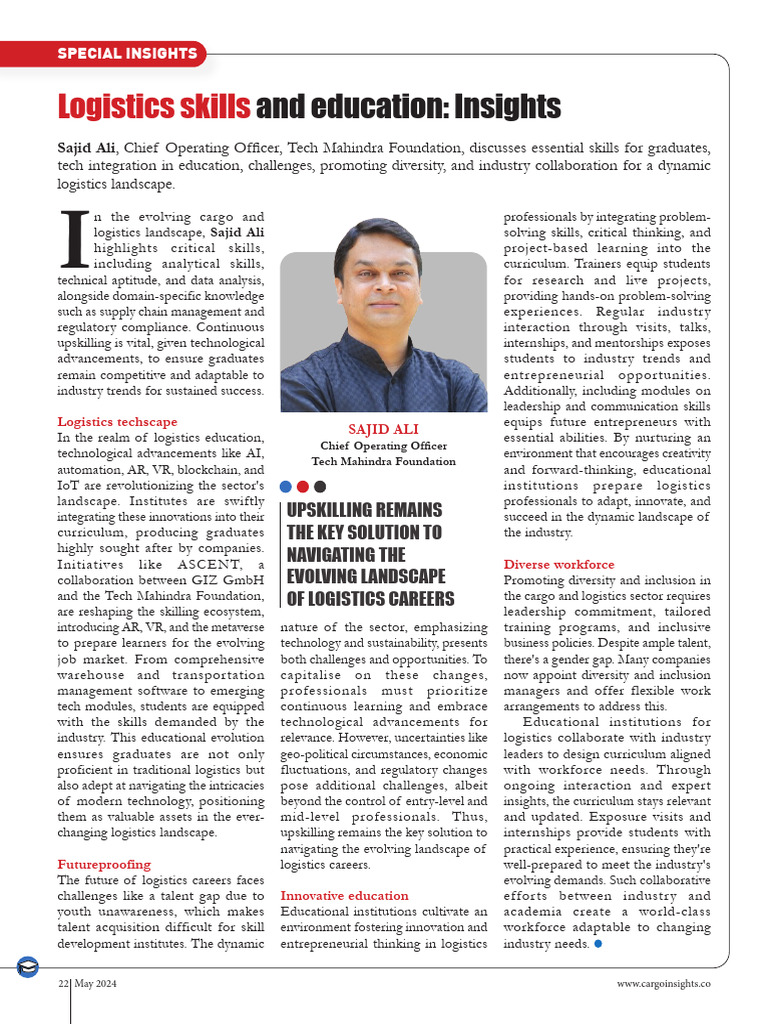 Cargo Insights Interview | PDF | Logistics | Learning