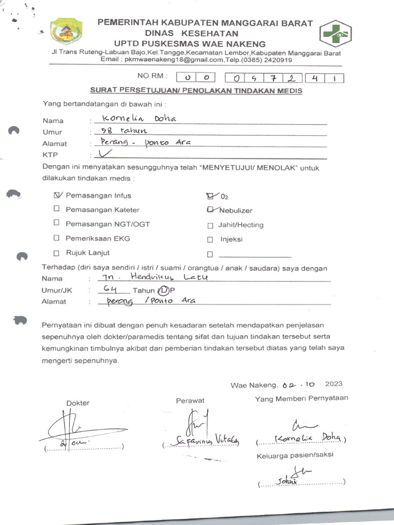 Inform Consent | PDF