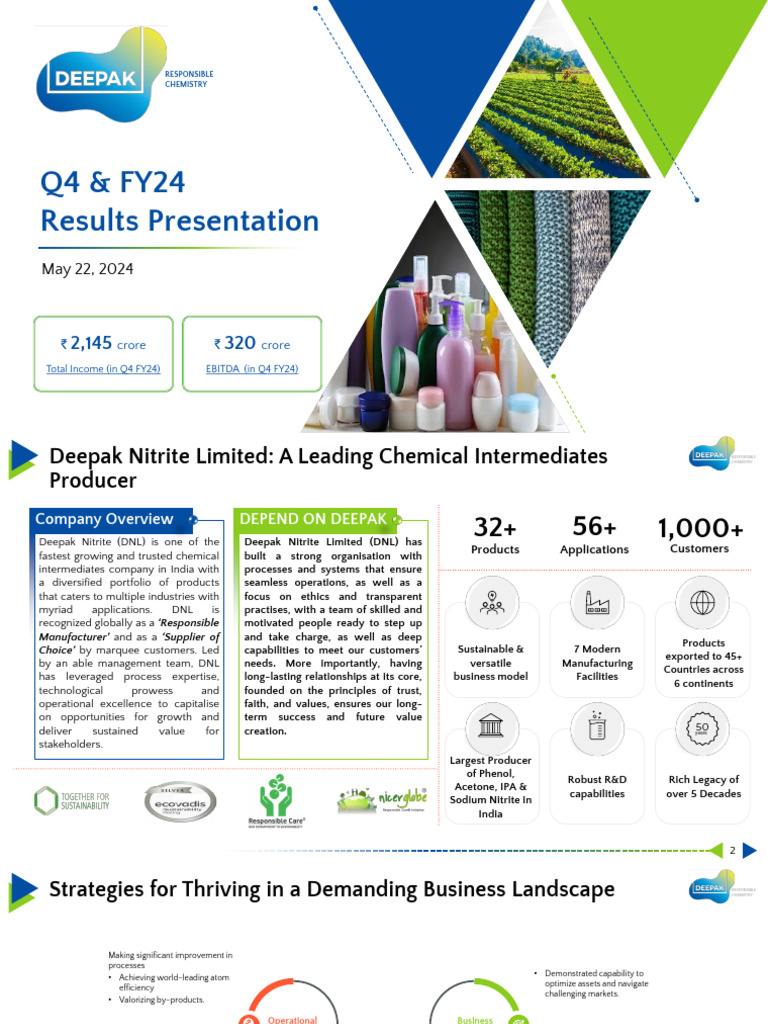 DNL Q4 FY24 Results Presentation FINAL | PDF | Expense | Economies