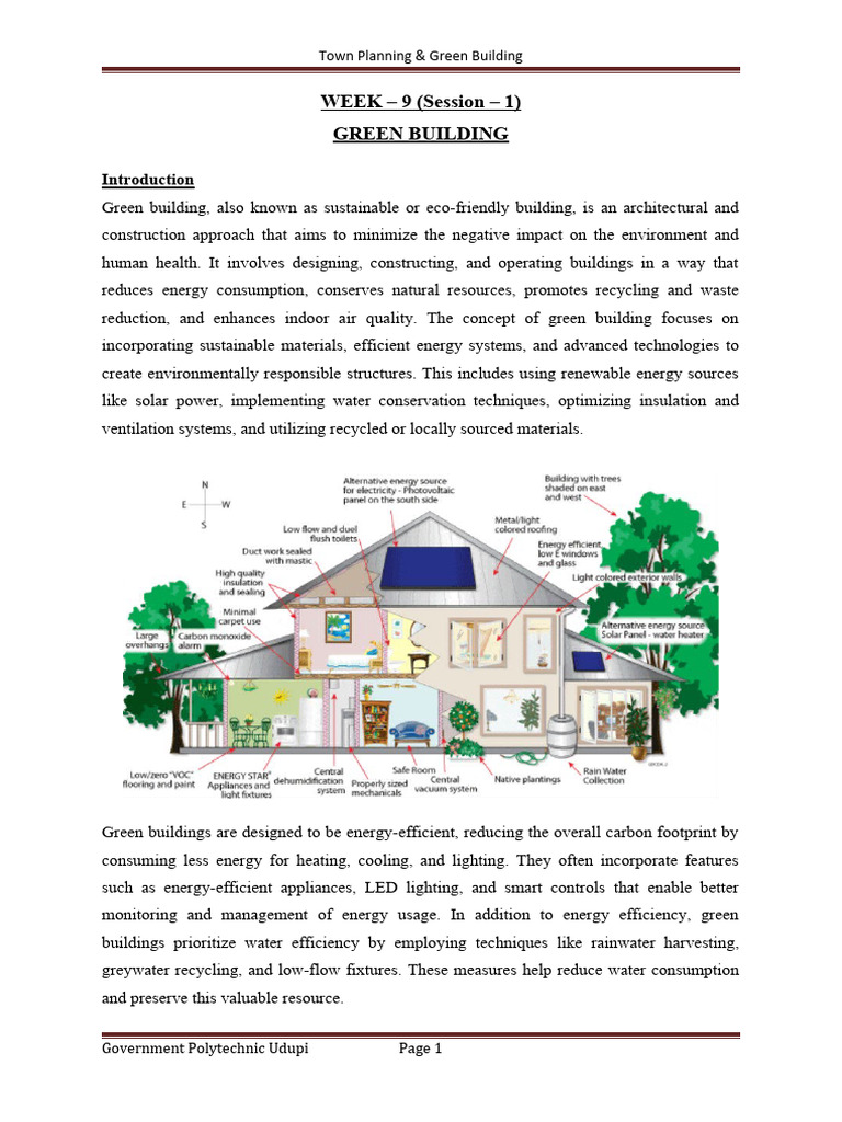 Green Building: Sustainable Development Guide | PDF | Green Building ...