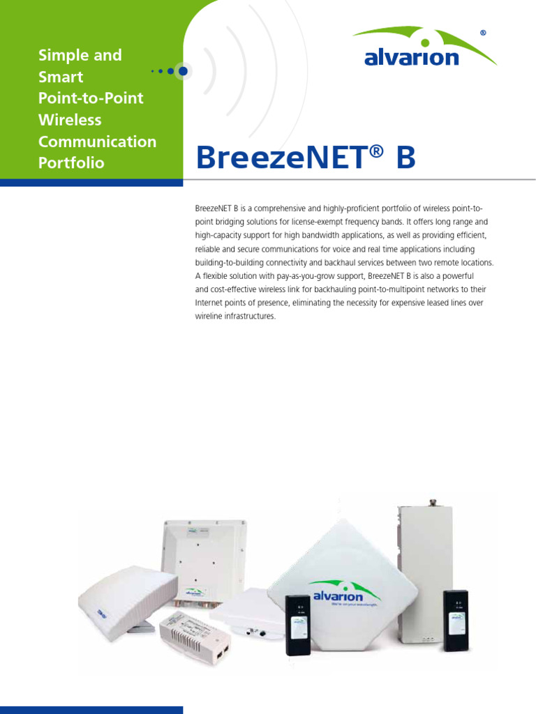 Breeze Net B | PDF | Wi Max | Service Industries