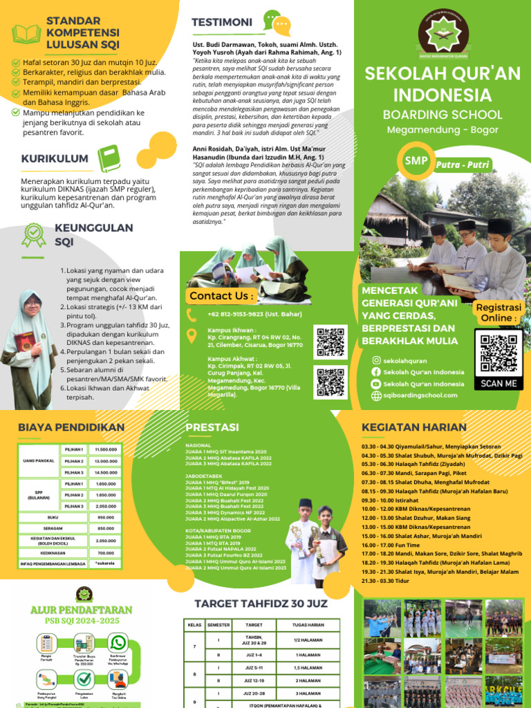 Brosur Sqi 2024-2025 Fix | PDF