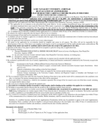 New Re-Evalaution Form | PDF