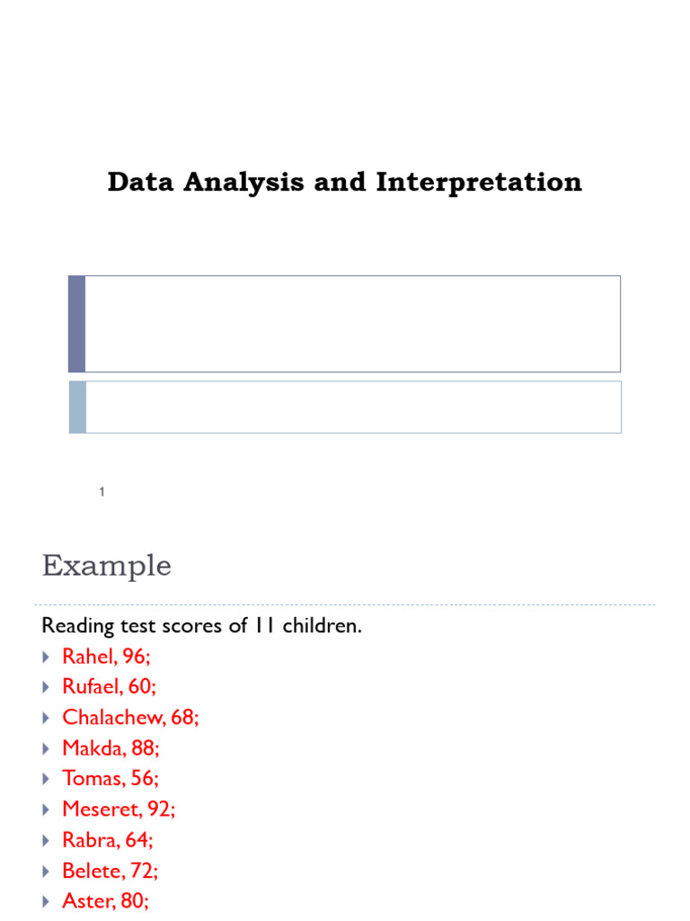 RM 7 DataAnalysis&Interpretation | PDF | Hypothesis | Methodology