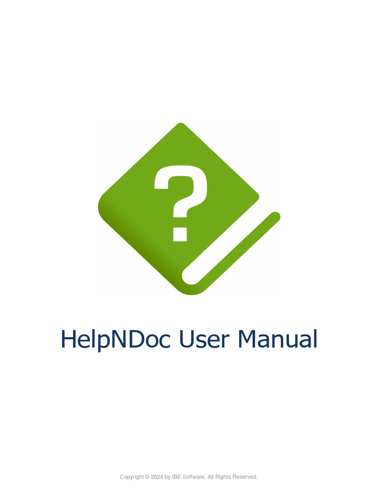 HelpNDoc User Manual | PDF | World Wide Web | Internet & Web