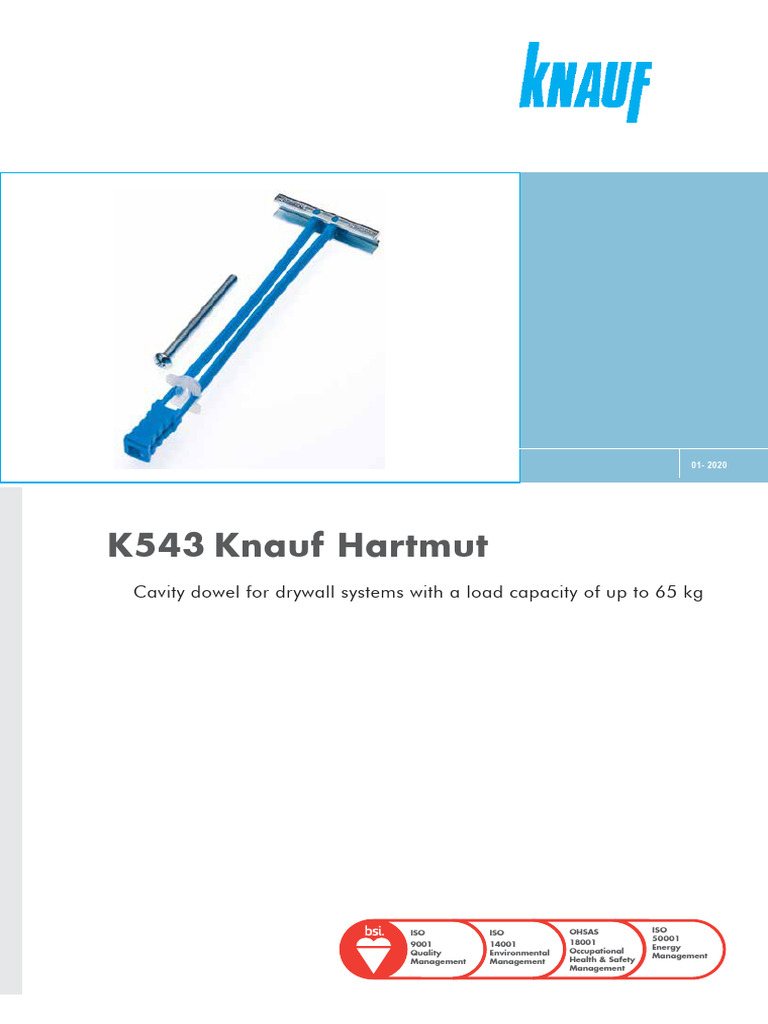 Knauf Hartmut Datasheet | Download Free PDF | Screw