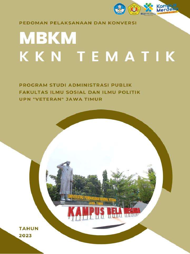 Buku Pedoman MBKM KKN Tematik 2023 1 | PDF