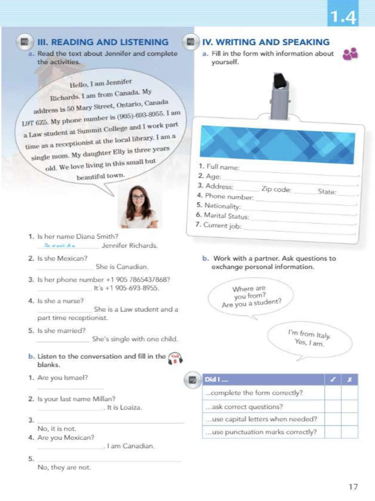 Verb To Be Negative | PDF