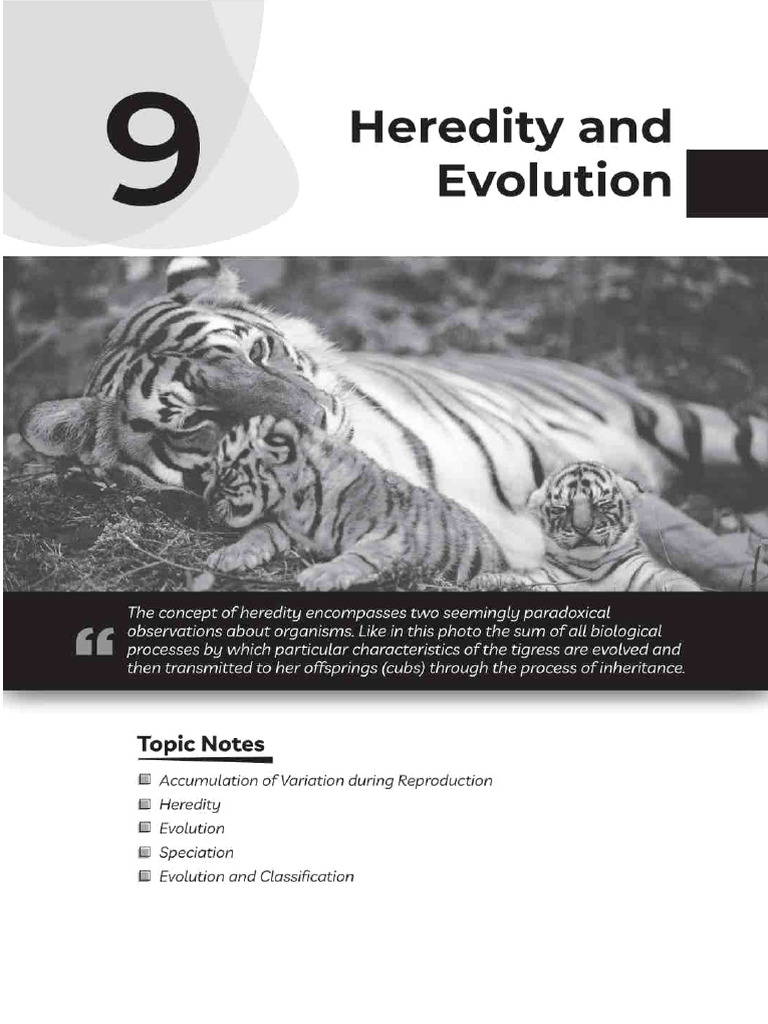 Heredity and Evolution | PDF