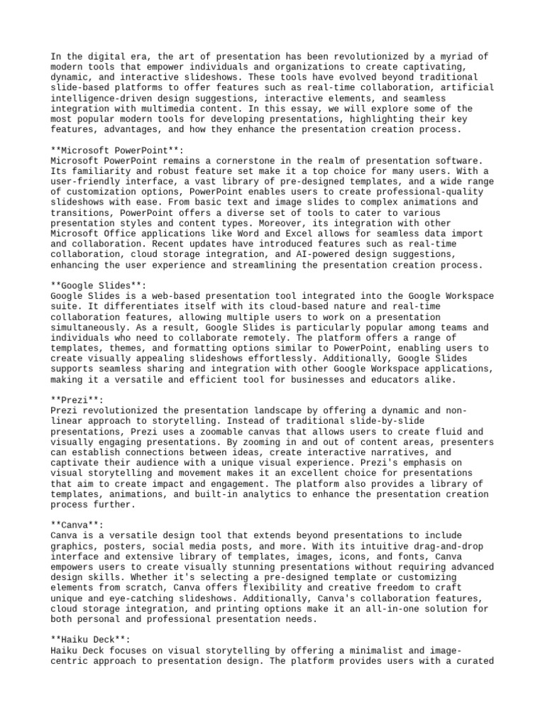 Abduraximov Firdavs | PDF | Microsoft Power Point | Information Technology