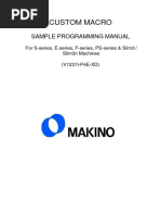 Fanuc System Macro Variables and Macro Programming | PDF | Numerical Control | Computing