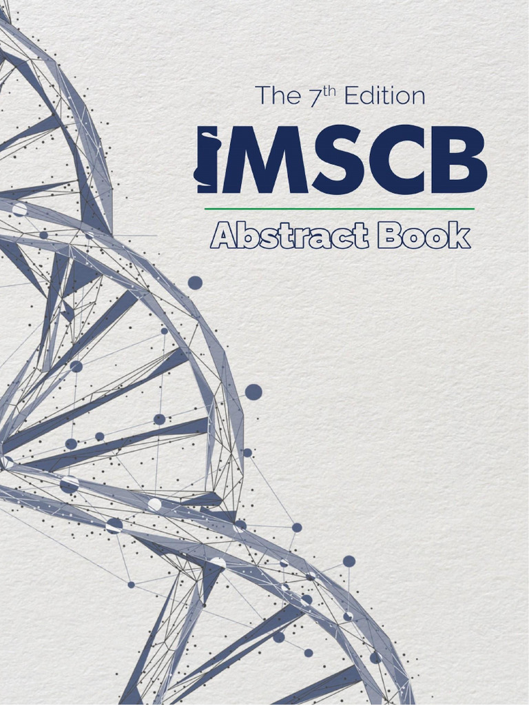 IMSCB 2023 Abstract BookFinal Version PDF | PDF | Cancer | Colorectal Cancer