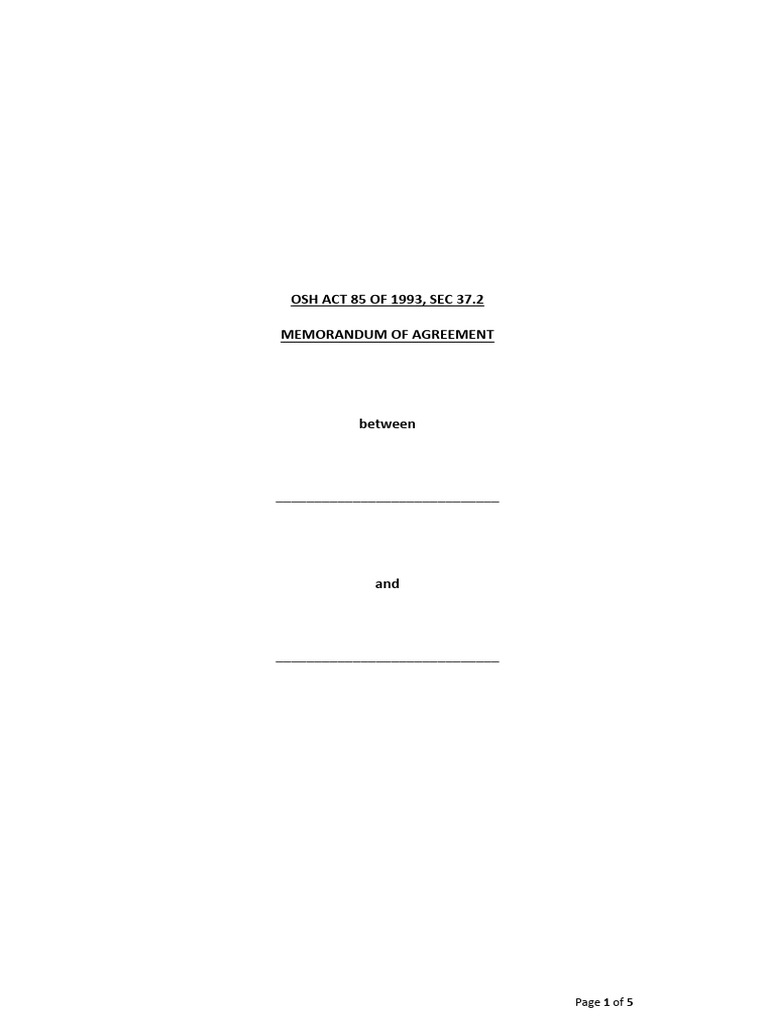 Contract - Sec 37.2 - Mandatory Agreement - 2021 | PDF | Employment ...