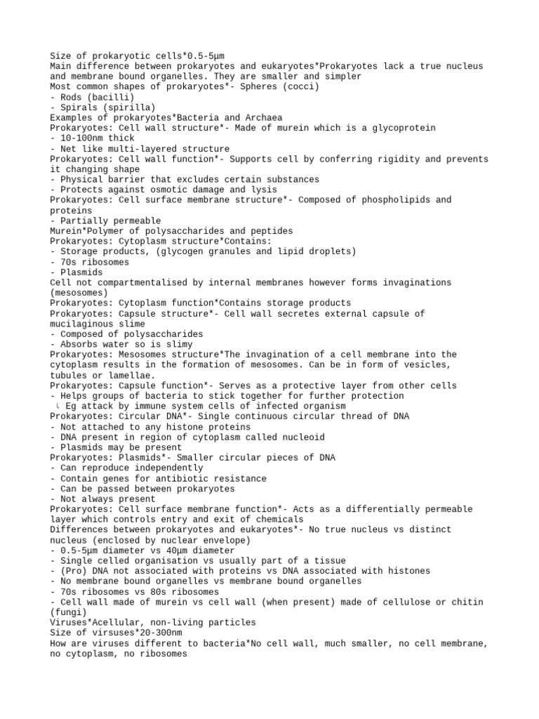 The b3. | PDF | Cell (Biology) | Prokaryote
