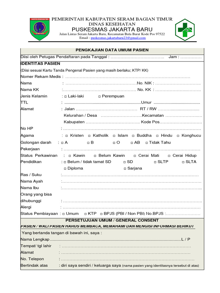 RM General Concent PKM JKB | PDF
