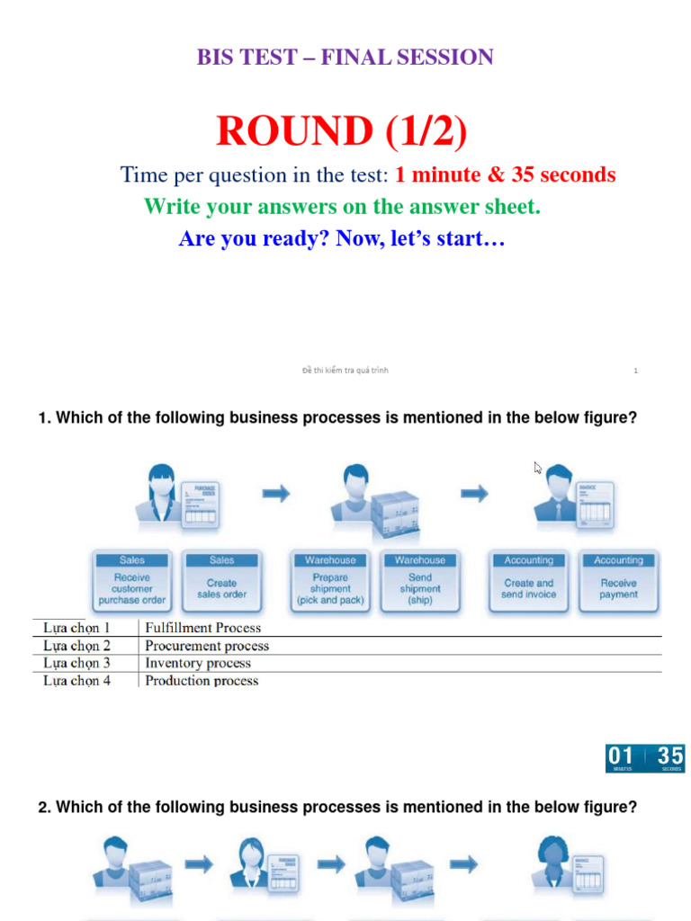 Bis Test - Final Session | PDF | Business | Business Economics
