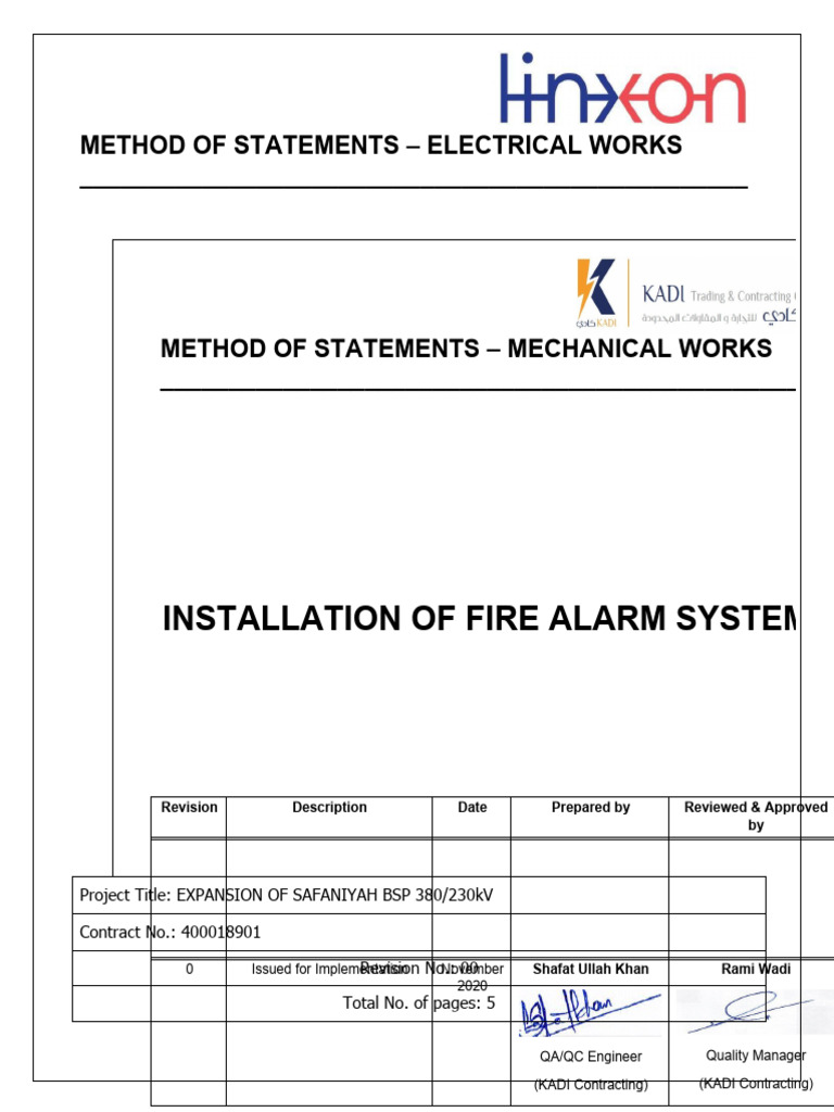 QSP MS El-005.00 | PDF | Personal Protective Equipment | Electrical Engineering
