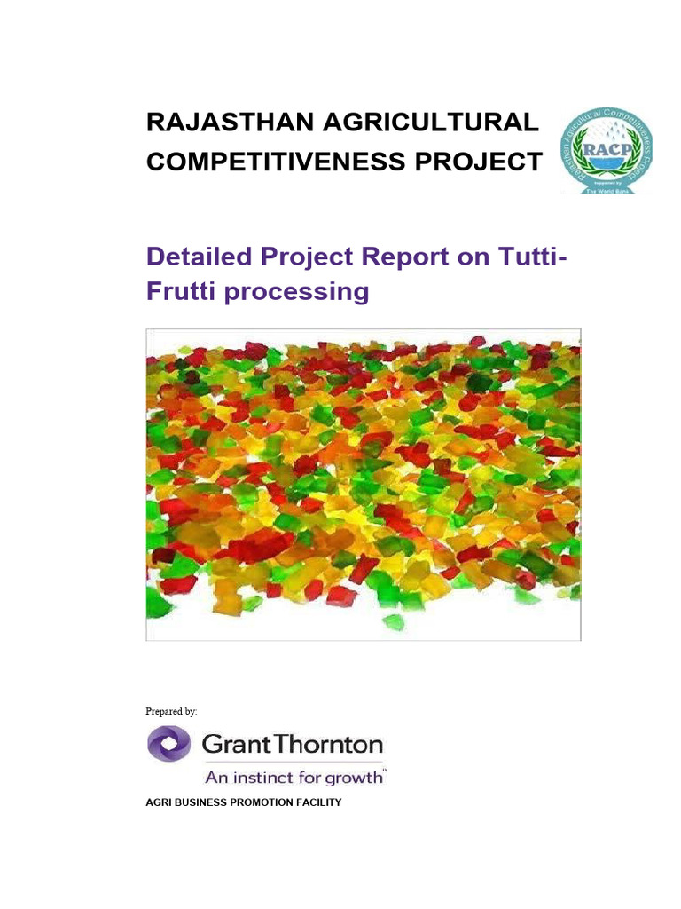 RACP - ABPF - Tech DPR - Tutti Frutti | PDF